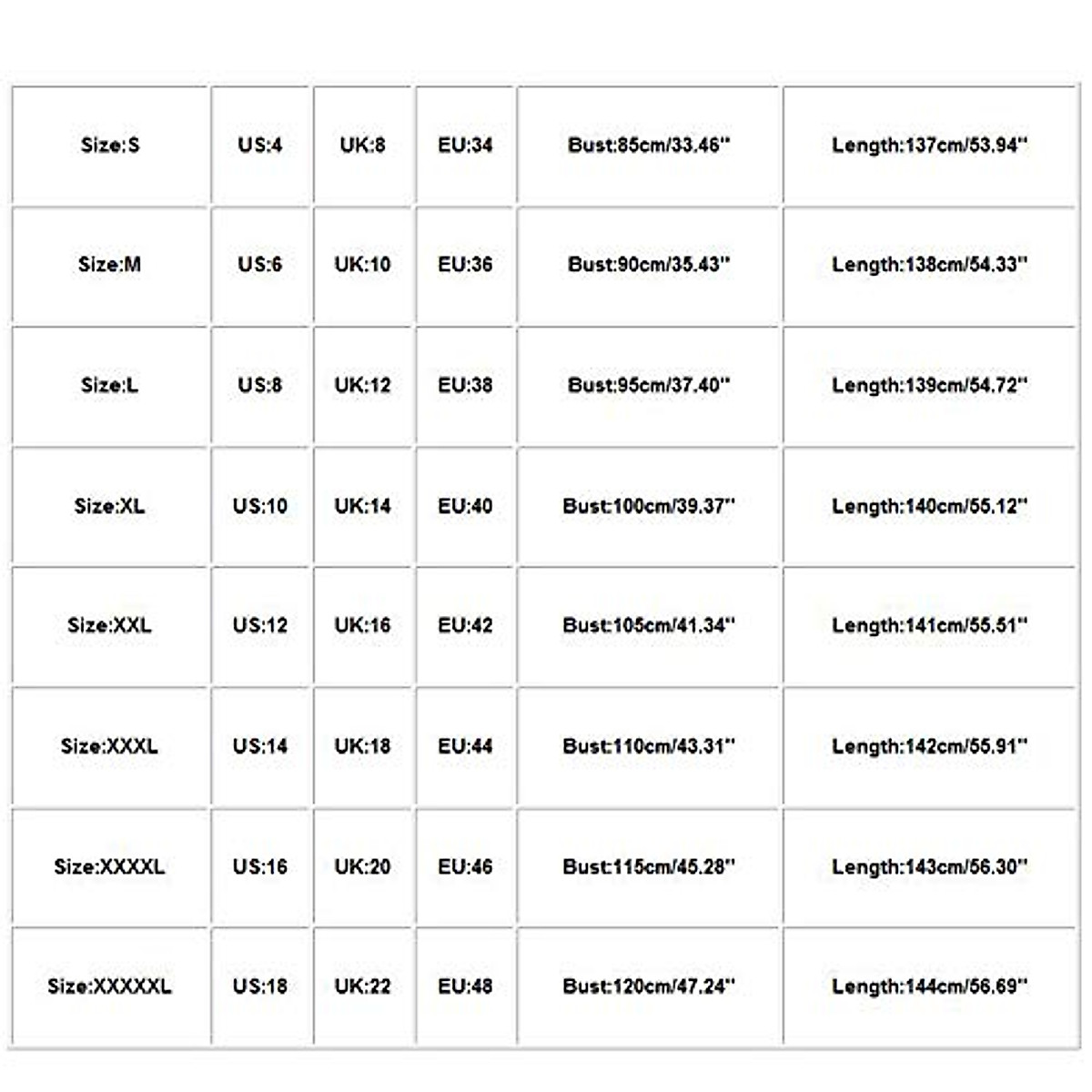 XIMIN Women's Fashion Casual Short Sleeve V-Neck Low Cut Printed Polka Dot Dress Beach Maxi Dress (White, Size:XXXL)