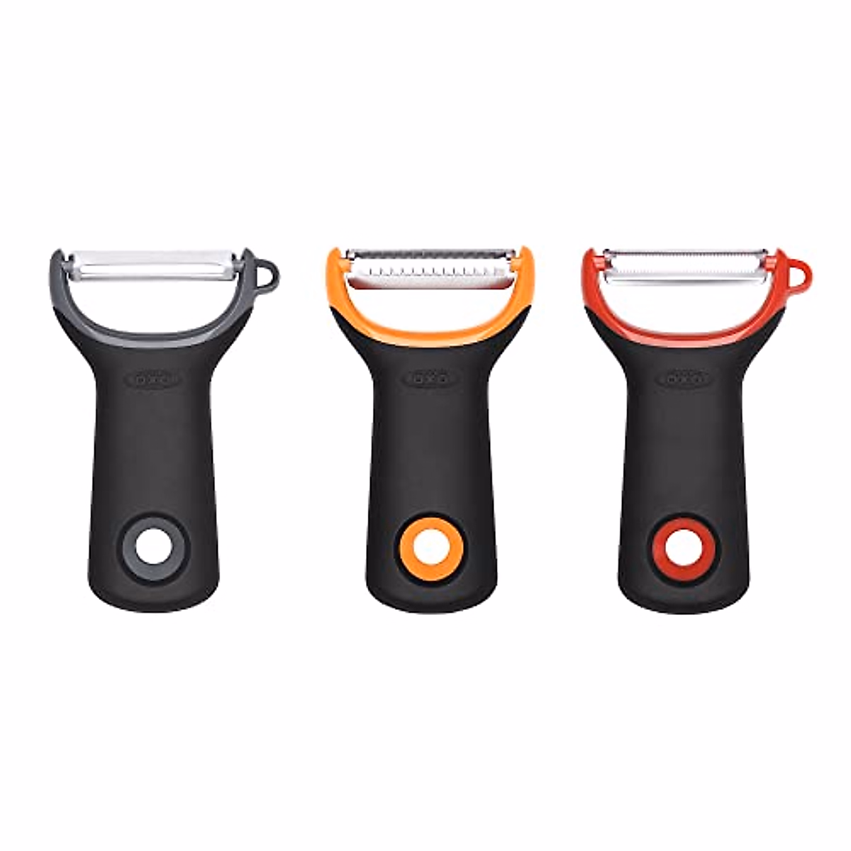 OXO Good Grips 3 Piece Assorted Prep Y-Peeler Set