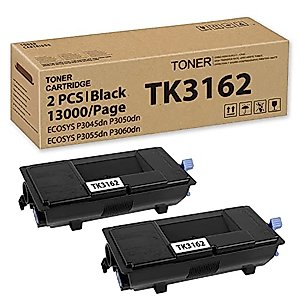 Jmomy TK3162 TK-3162 1T02T90US0 Compatible Replacement for TK3162 TK 3162 Toner Cartridge for Kyocera ECOSYS P3045dn P3050dn P3055dn P3060dn(13,000 Pages, 2 Pack)