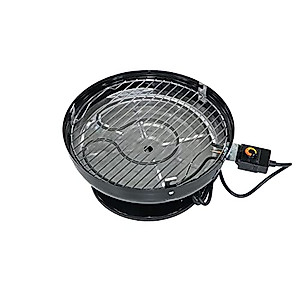 MECO 2120.4.111 Lock 'N Go Electric Grill, Black