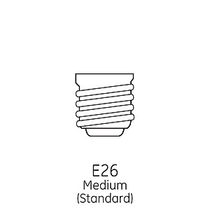 GE Lighting 99202 Frosted General Purpose Classic Shape A21 Daylight LED 16-Watt (100-Watt Replacement), 1520-Lumen Medium Base, 3 Count (Pack of 1)