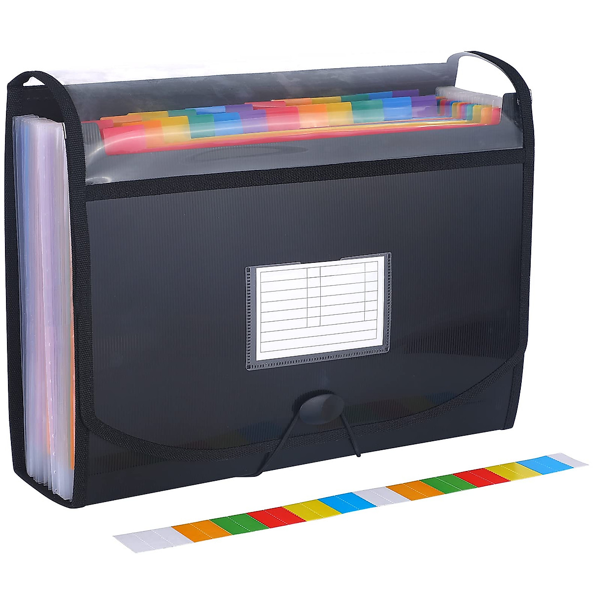 Accordion File Organizer 26 Pockets Expanding File Folder for A4 Letter Size Paper Document Holder Organizer