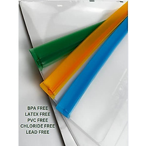 EcoHome Essentials Reusable Food Storage Flat Bags - 10 Pack, BPA Free, Leakproof, Freezer Safe, FDA Food Grade, 2 Gallon+4 Sandwich+4 snack