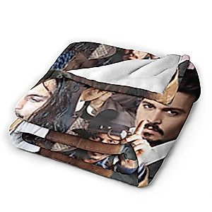 Super Johny dep Soft Blanket Warm Cozy Throw Blanket Lightweight Blankets