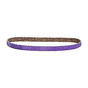 3M Cubitron II File Belt, 33445, 60+ Grit, 1/2 in x 18 in, Pack of 10 File Belts, Resin Bonded, Spot Weld Removal