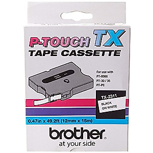 1/2in Black On White Pt-30 35 8000 Pc