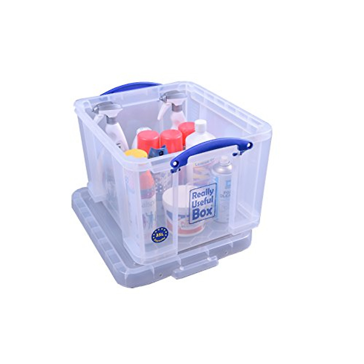 Really Useful Storage Box 35 Litre Clear in Card Ref 35CCB