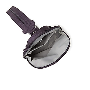 Baggallini Womens Anti Theft Convertible Backpack, Blackberry, One Size US