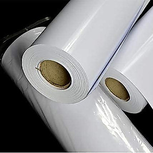 RC-Depot1-1 x Premium RC Glossy Photo Paper Roll 24 inch x 100 ft Wide Format Inkjet print (2024 New Upgrade, plastic film layer in the back, more durable more waterproof, no easy to get wrinkle)