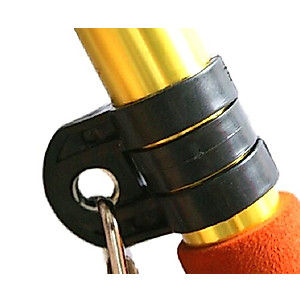 Weed Eater Trimmer Shaft Clamp - Weed Wacker Shoulder Strap Drive Straight Shaft Tube Mount Clamp - Trimmer Replacement Shaft Boom Clamp for Trimmer Harness Shoulder Strap Garden Lawn Cutter (D-28MM)