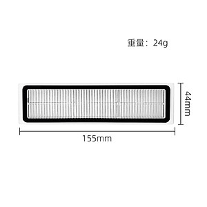 KarmoP Compatible for Mova L600 Z500，Robot Vacuum and Mop Cleaner RLS4，Replacement Spare Parts Accessories，Main Side Brush，Hepa Filter，Mop Rag (Color : Brush Cover)