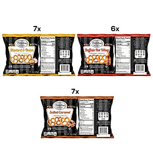Perfection Snacks Pretzels Mix Variety Pack, Gluten Free, 1oz Bags (20 Count)