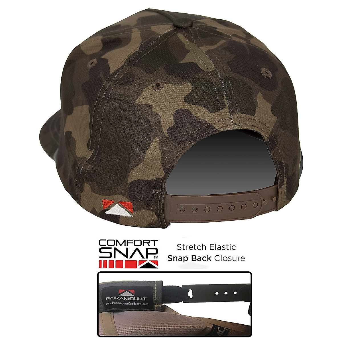 Pintail Duck Throwback Camo Trucker Hat 5-Panel Rope Cap Waterfowl Hat, ComfortSnap Snapback