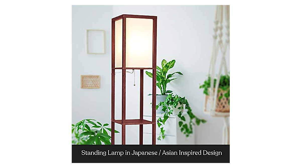 Brightech Maxwell Shelf Lamp - Modern LED Design