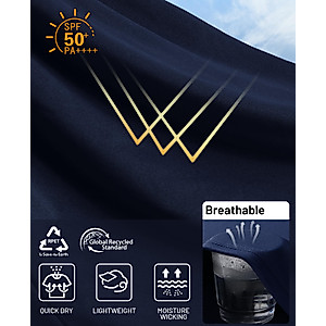 MIER Men's Quick-Dry Athletic/Soccer/Basketball Shorts Without Pockets No Liner Running Workout Training Active Shorts, Navy, L