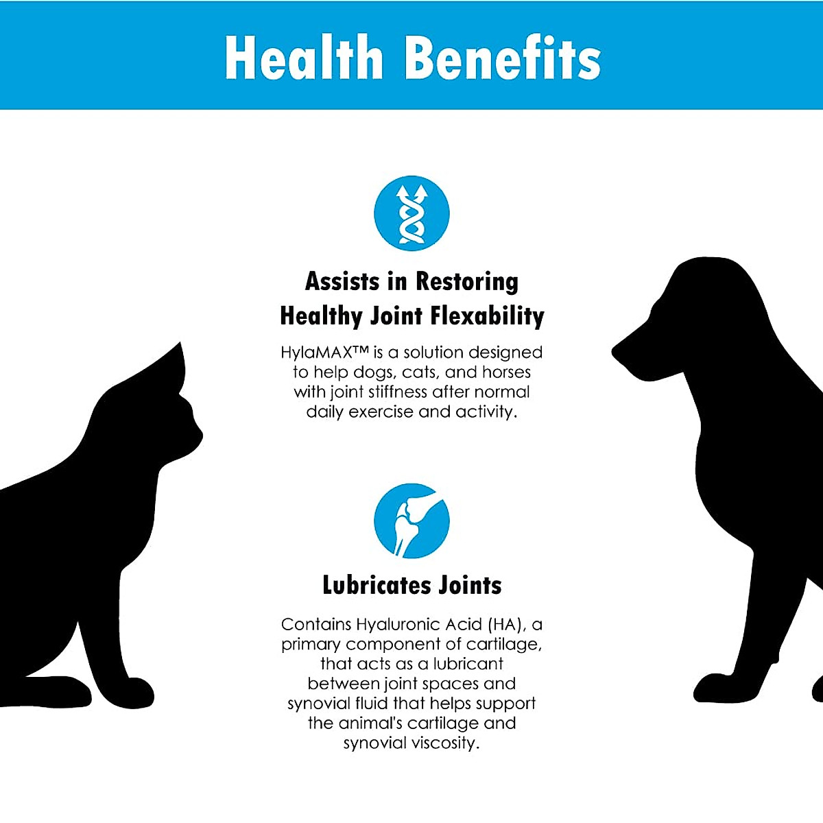 Pet Health Solutions HylaMAX Hyaluroniac Acid for Dogs, Cats & Equine (32 oz)