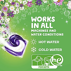 Gain flings! Laundry Detergent Soap Pods, High Efficiency (HE), Moonlight Breeze Scent, 96 Count