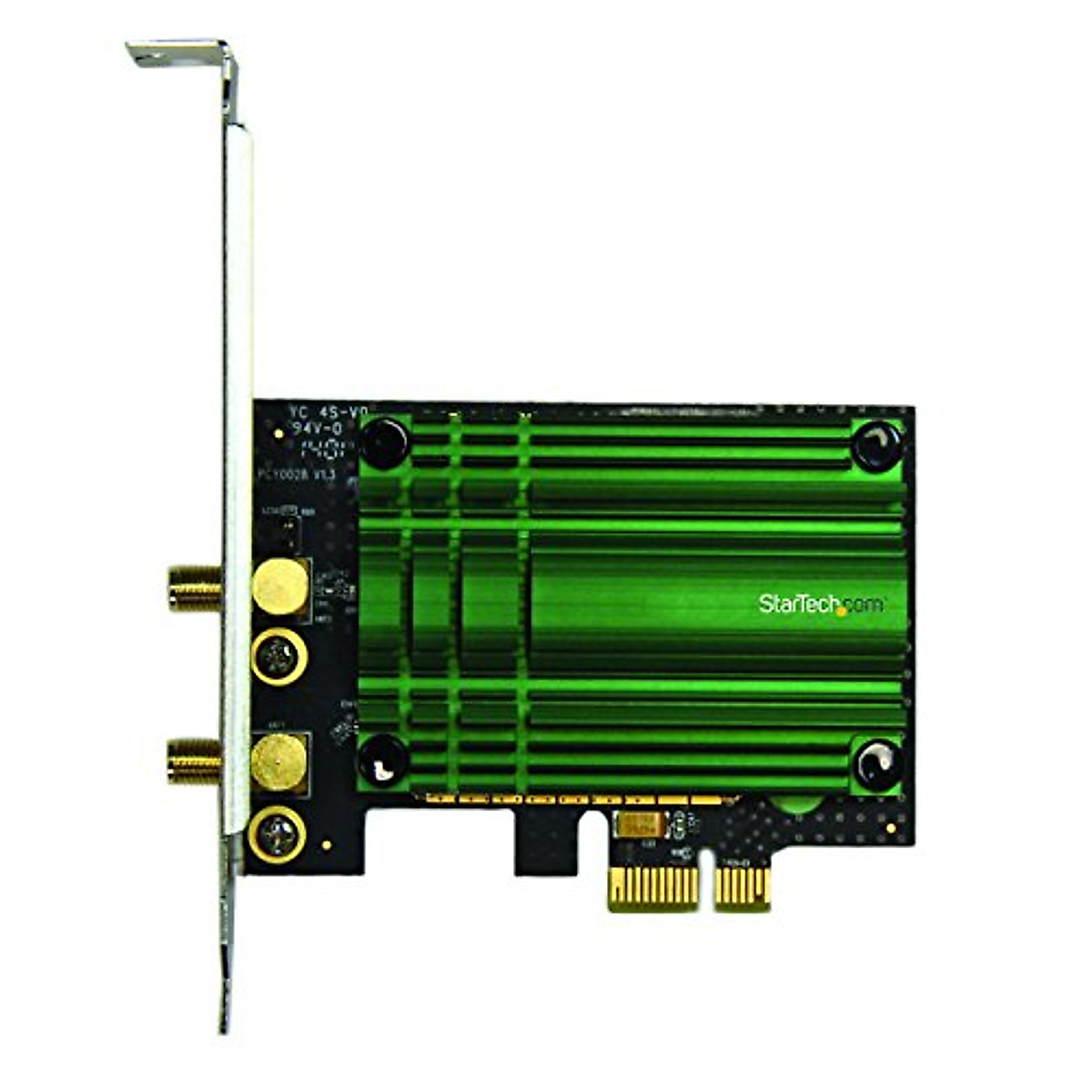 StarTech.com PCI Express AC1200 Dual Band Wireless-AC Network Adapter - PCIe 802.11ac WiFi Card - 2.4 / 5GHz Wireless-AC Card, TAA (PEX867WAC22)