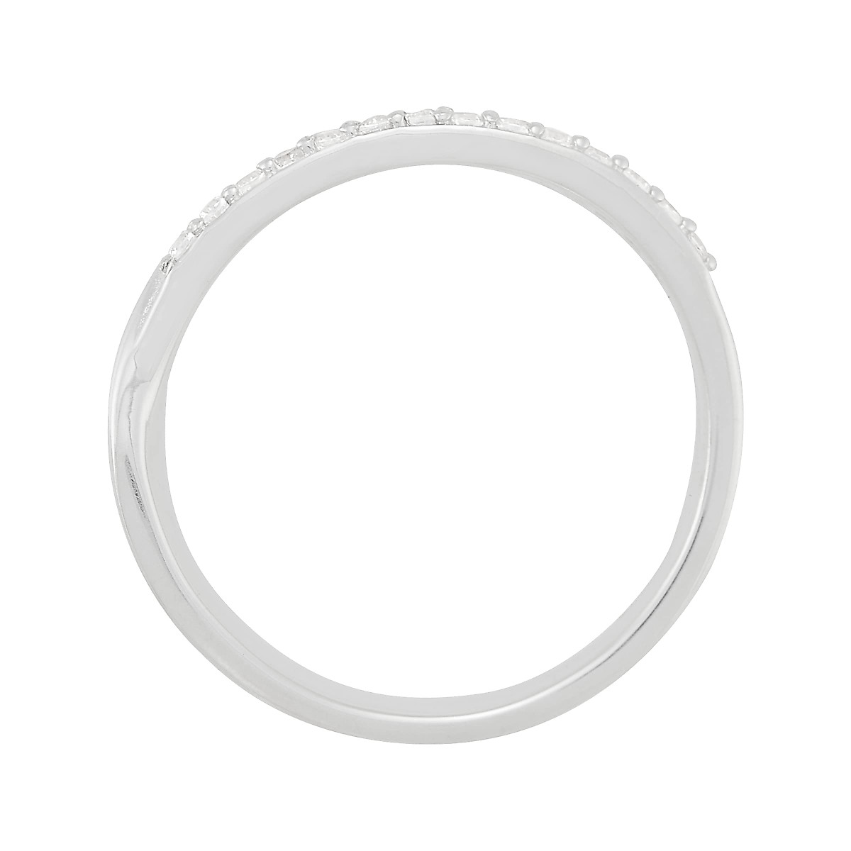 Silpada 'Big Night Out’ Sterling Silver Cubic Zirconia Ring, Size 10, Size 10