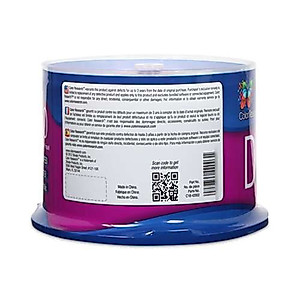 Color Research Cake Box DVD+R, 16X, 120 mins, 4.7GB, 50/Pk
