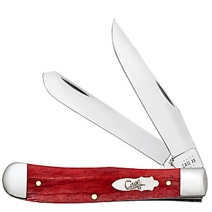Case xx Knives Smooth Old Red Bone Trapper Stainless 11320 Pocket Knife