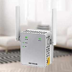 NETGEAR EX3700-100UKS AC750 WiFi Range Extender 802.11n/ac 1-Port Wall-plug External Antennas