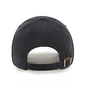 Men's Vintage Skate Logo Black on Black Clean Up Adjustable Hat - One Size