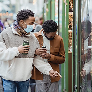 TSURUYA 14oz CoffeeThermos Vacuum Insulated Stainless Steel Travel Tea Mug, Thermos for Hot Drinks Leak Proof Coffee Tumbler with Lid for Home, Office or Car