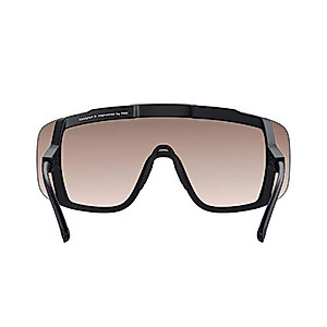 POC Devour Sunglasses Uranium Black/Brown Silver Mirror, One Size