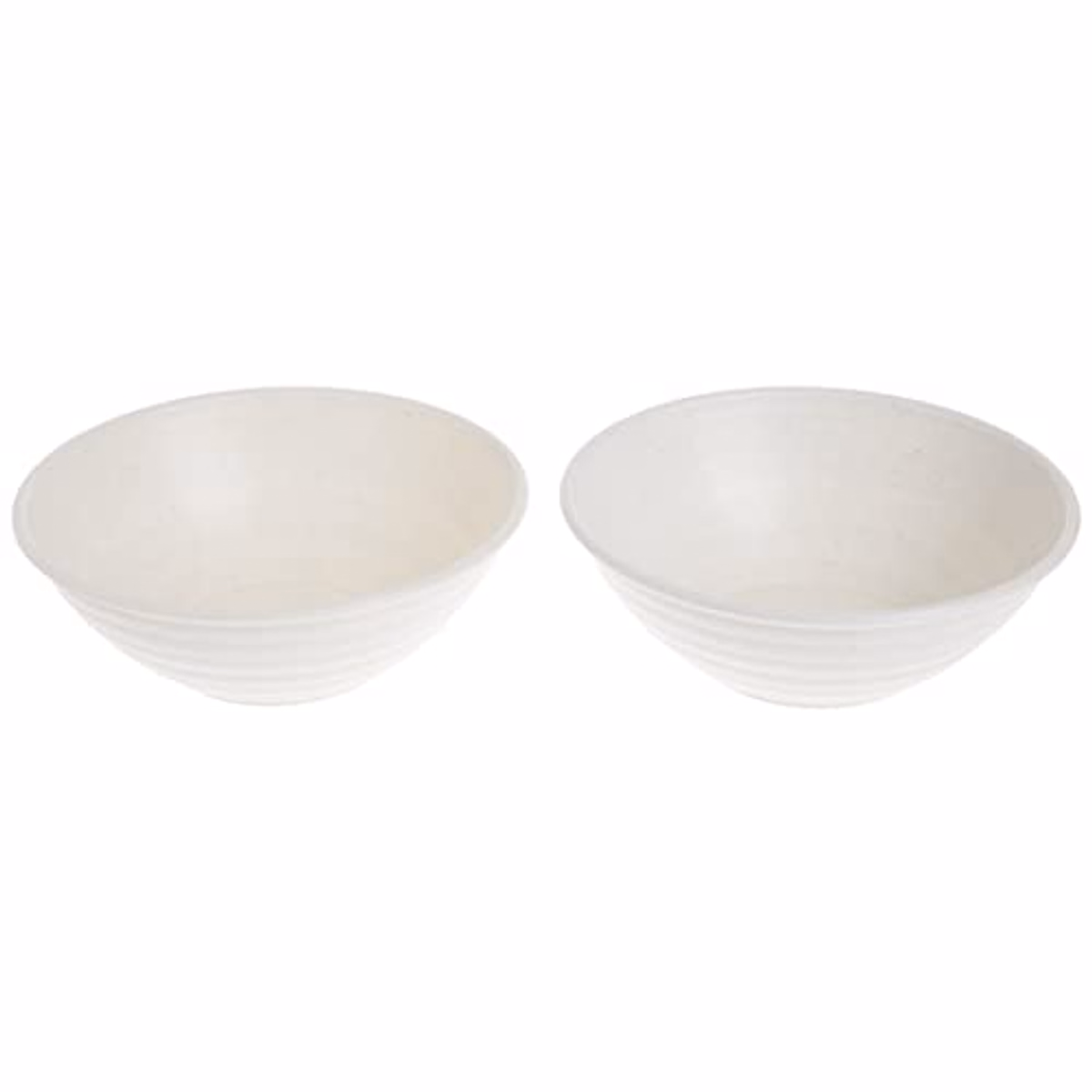 Nordic Ware 60095 Everyday 6" Bowls, White, Set of 2
