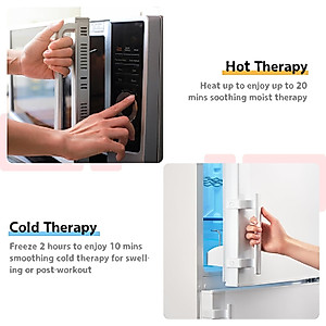 SuzziPad Ultra-Soft Microwave Heating Pads for Cramps, White Throw Pillow with Flaxseed & Cotton, Cat Paw Heat pad Microwavable for Cuddle, Warm Compress Moist Heat Pack for Pain Relief & Relaxation