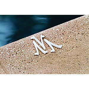 Poolmaster 37650 Swimming Maintenance Adapter Spring V Clips Poles and Pool Cleaning Tools, Set of 2, Medium, Neutral