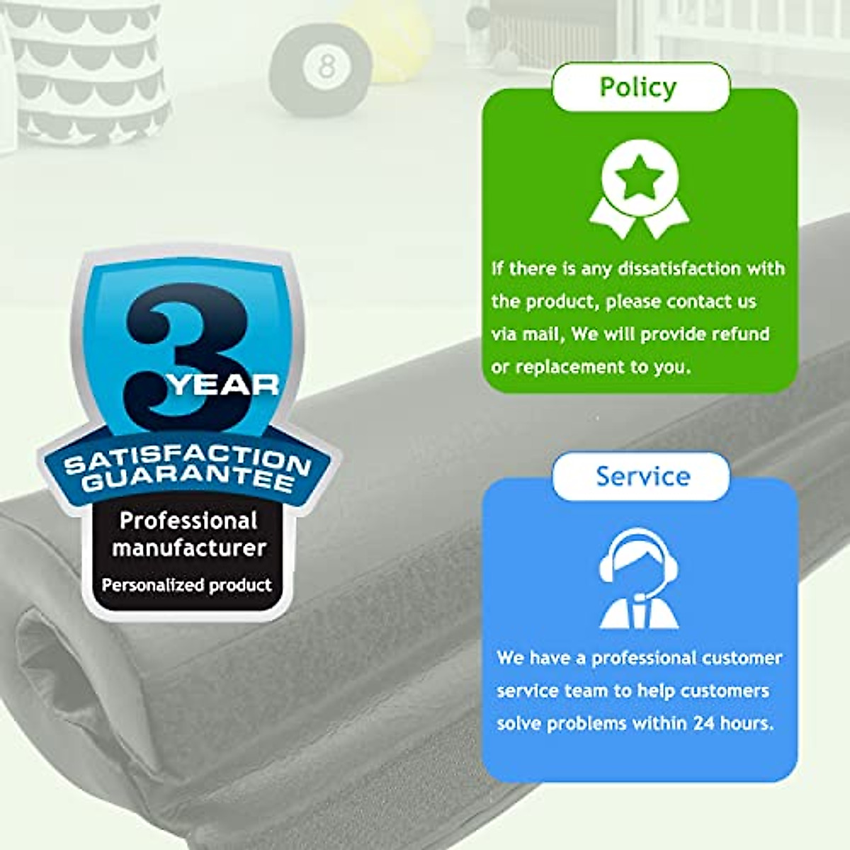 2 Pack Zero Gravity Chair Cushion for Foot Rest, Universal Oversized Folding Loungers Anti Gravity Recliners Outdoor Chaise Patio Lawn Camping Chairs Footrest Padding for Outside