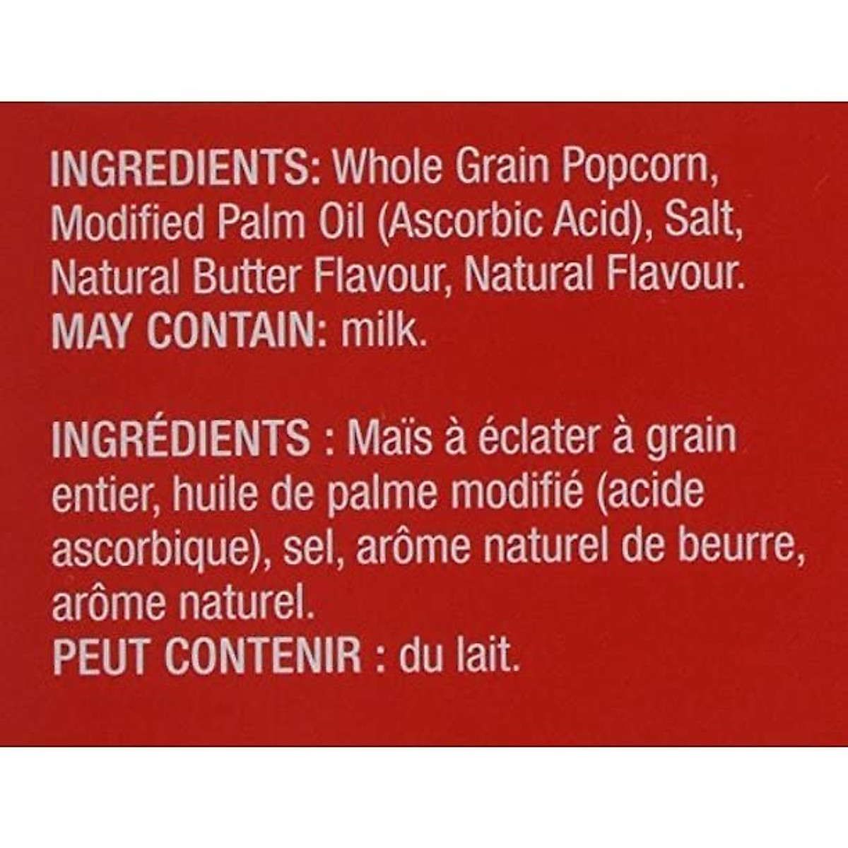 Kirkland Microwave Popcorn 3.3 Ounce Bags - 8 Bags