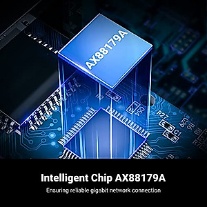 UGREEN USB to Ethernet Adapter for Laptop PC Gigabit USB 3.0 to 10 100 1000 Mbps Network Adapter USB A to RJ45 Wired LAN Adapter Compatible with Nintendo Switch MacBook Mac Mini Windows macOS Linux