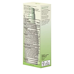 Aveeno Positively Radiant Daily Facial Moisturizer with Total Soy Complex and Broad Spectrum SPF 30 Sunscreen, Oil-Free and Non-Comedogenic, 2.5 fl. oz