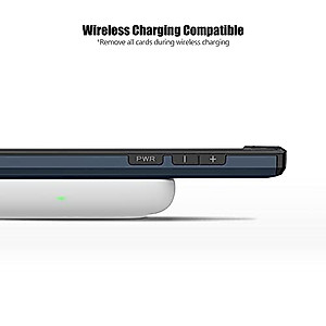 Nvollnoe for Samsung S23 Ultra Case with Card Holder 5G 6.8 inch Slim Dual Layer Heavy Duty Protective Galaxy S23 Ultra Case Hidden Card Slot Wallet Case for Samsung S23 Ultra(Blue)