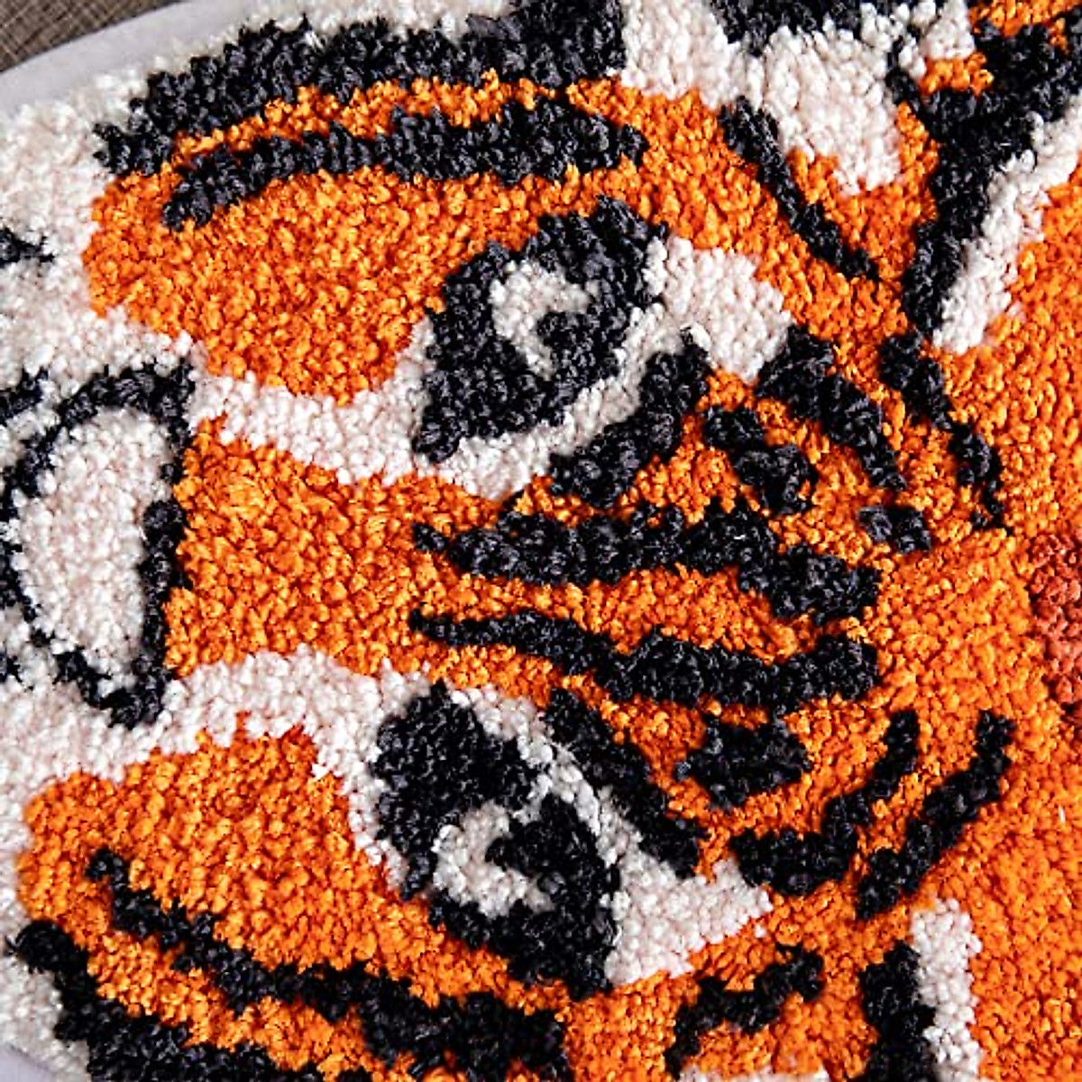 Personalized Tiger Print Rug,Cute Faux Tiger Rug Plush Non-Slip Small Area Rugs for Home Decor Fluffy Animal Print Rug Carpet Door Mat for Living Room Bedroom Playmat 26x39in Orange
