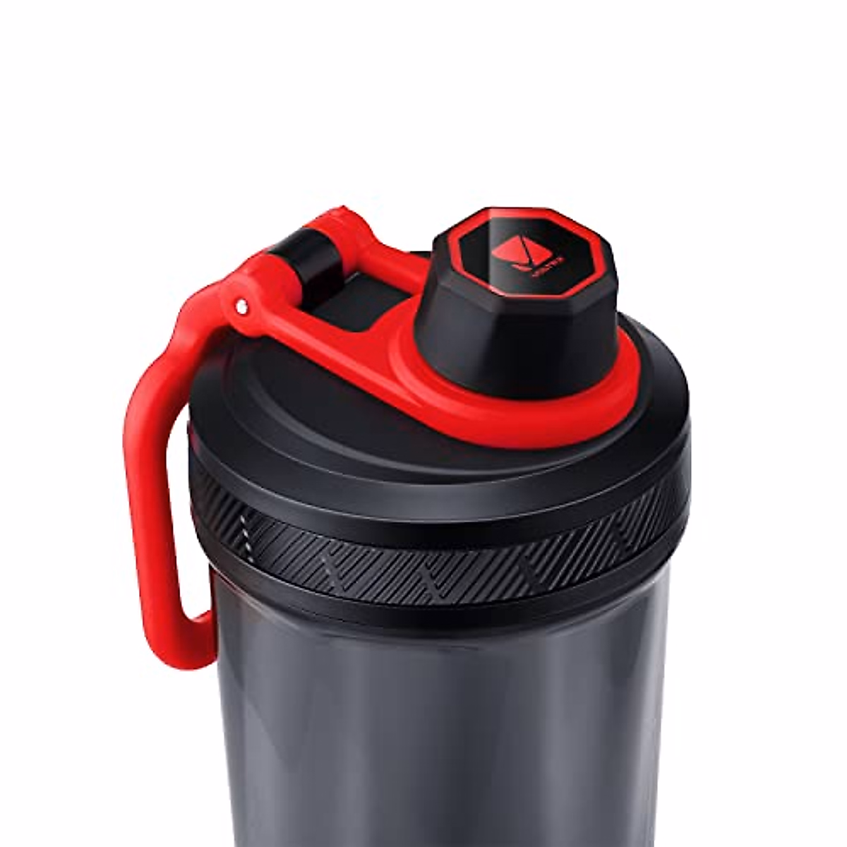 VOLTRX Shaker Bottle, Gallium USB C Rechargeable Electric Protein Shake Mixer, Shaker Cups for Meal Replacement Shakes, BPA Free, Made with Tritan, 24oz