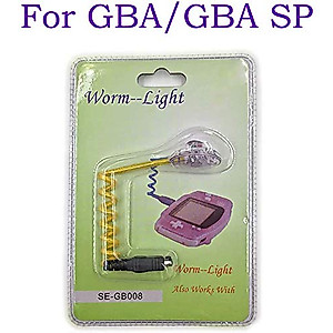 Worm Light Illumination LED Lamps for Gameboy Advance GBA GBA SP Console Worm Light
