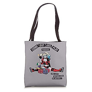 Harley Quinn Come Out and Play Tote Bag