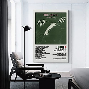 The Smiths The Queen Is Dead Album Cover Poster Canvas Art Poster And Wall Art Hanging Decor for Modern Family Corridor Posters 12x18inch(30x45cm)