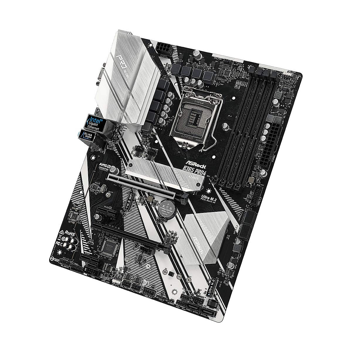 ASROCK MB B365 PRO4 LGA1151/ Intel B365/ DDR4/ Quad CrossFireX/ SATA3&USB3.1/ M.2/ A&GbE/ ATX Motherboard
