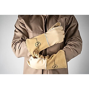 Western Welder Outfitting - Stick Welding Gloves | Heat-Resistant, Gloves (Medium)