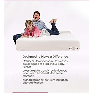 Melissa's Cool Gel Memory Foam Mattress