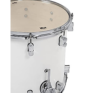 PDP By DW 7-Piece Concept Maple Shell Pack with Chrome Hardware Pearlescent White