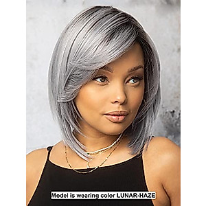 Bundle - 5 Items: Silky Sleek by Rene Paris, Christy's Wigs Q & A Booklet, 2oz Travel Size Wig Shampoo, HD Smooth and Wide Tooth Comb - Color: Icy Petal