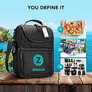 ZEROAIR Portable Power Station Carrying Case for ECOFLOW RIVER SERIES and Jackery E500, Stylish, Waterproof, Dustproof, Ergonomic