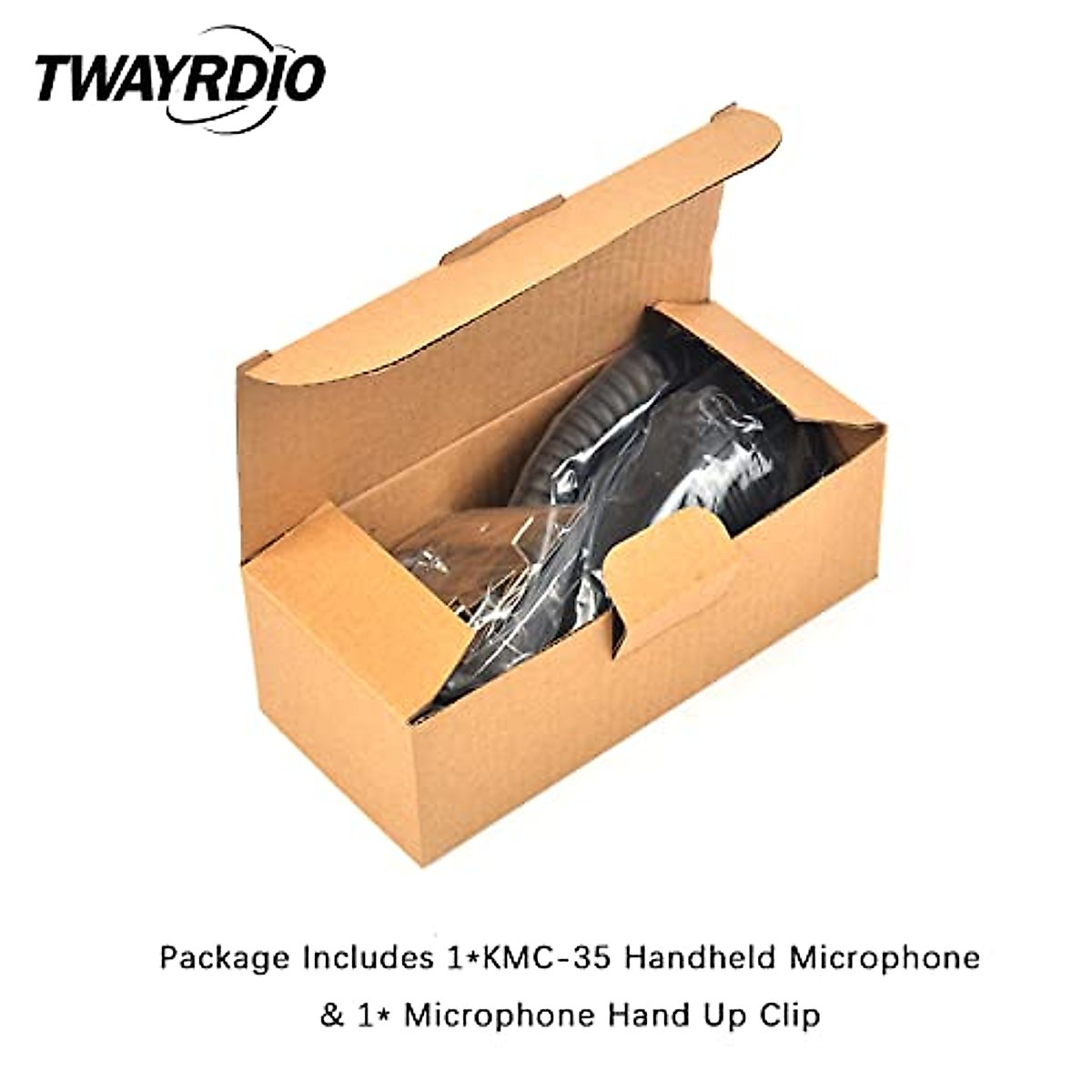 TWAYRDIO KMC-35 Standard Dynamic Mobile Radio Microphone (RJ45) Replacement Handheld Speaker MIC for Kenwood NX700 NX800 TK8180 TK7180 TK7360 TK8160