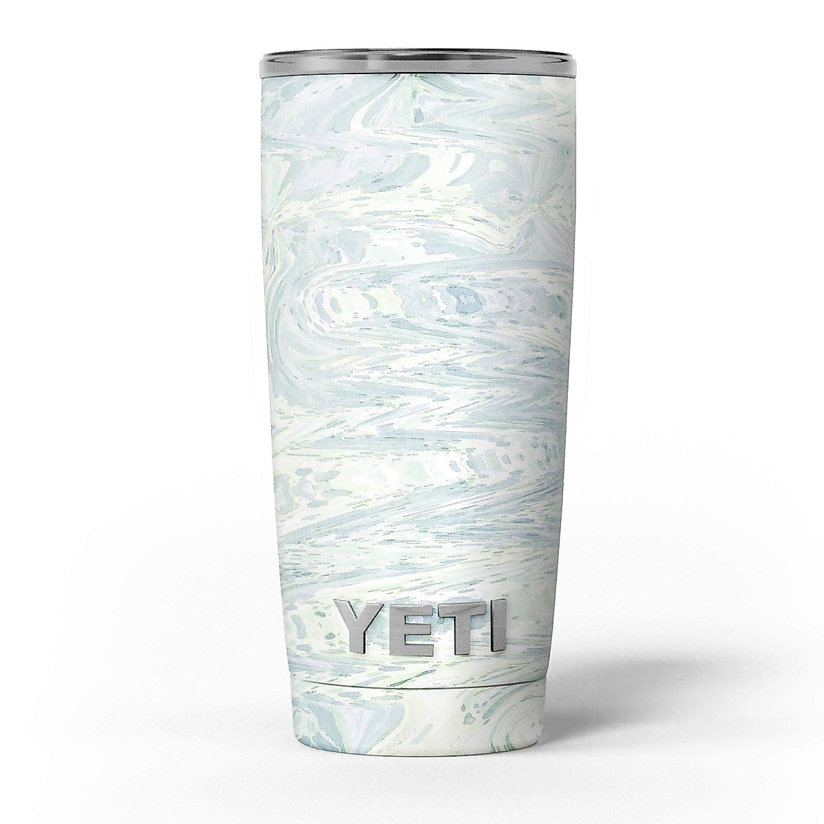 Design Skinz Slate Marble Surface V31 - Skin Decal Vinyl Wrap Kit compatible with the Yeti Rambler Cooler Tumbler Cups